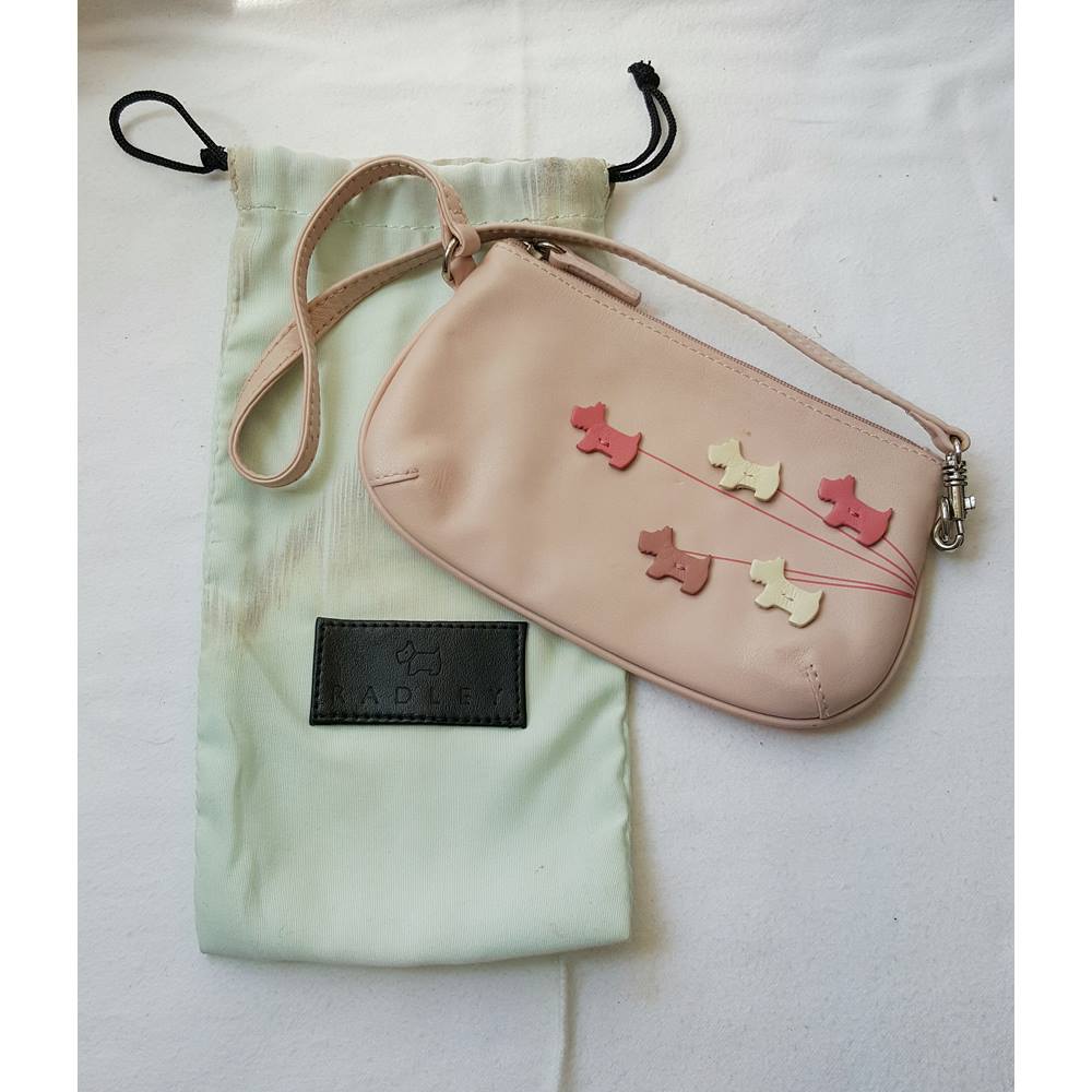 Radley Mini Handbag Purse In Pink With Dustbag Radley Size S Pink Clutch Bag Oxfam Gb